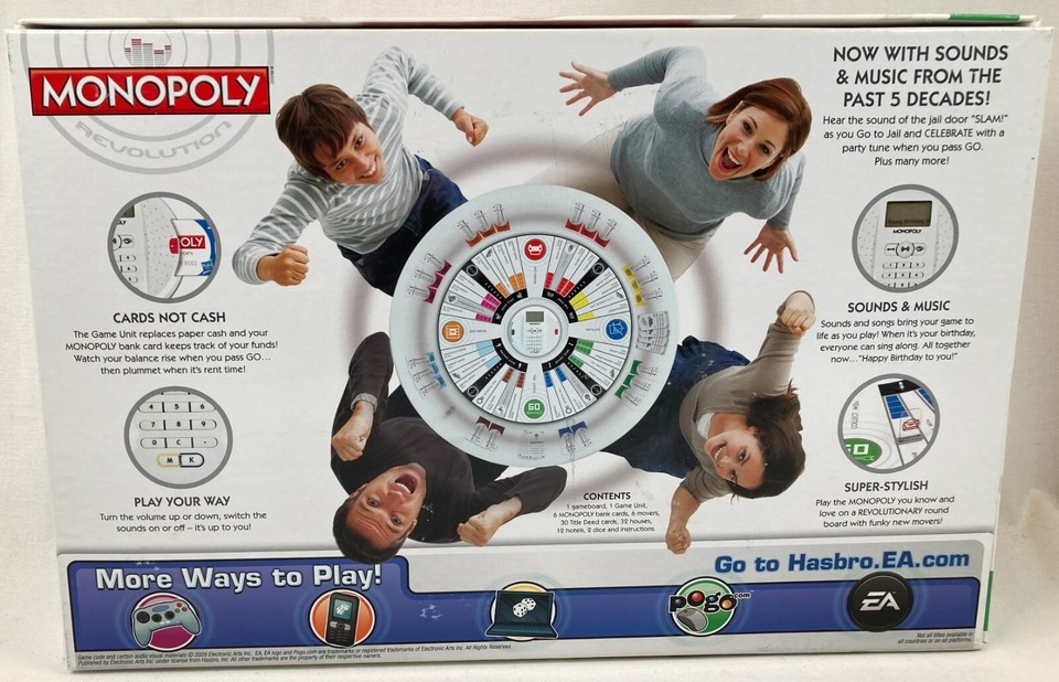 Monopoly Revolution Board Game with Electronic Bank Unit Tested and ...