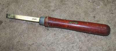 Vintage Craftsman Wood Turning Lathe Chisel Tool, Blue Logo Gouge | eBay
