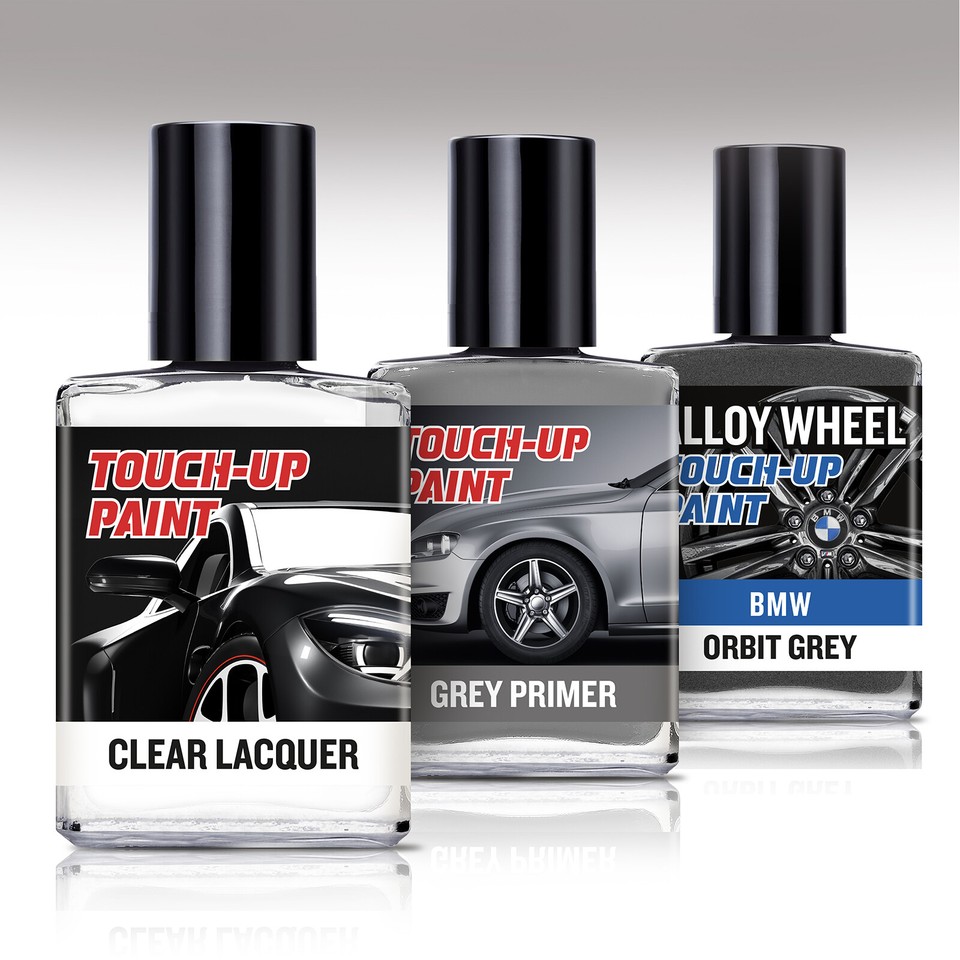 BMW Orbit Grey B35 Alloy Touch Up Kit Repair B35M Paint for Scratches ...