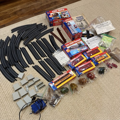 Vintage Life-Like HO Model Train Lot Tracks, Trains, Sets ...