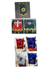 Masonic Red Cross Banner + Masonic Royal Arch Banners Deal of 7 Banners ...