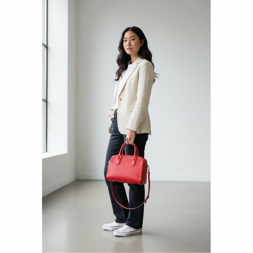 Kate Spade Kay Street Small Felix Satchel Dynasty Red Handbag | eBay