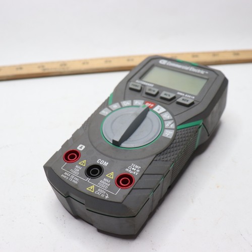 Commercial Electric Auto Ranging Multimeter 600V MMA-8301R - Used ...
