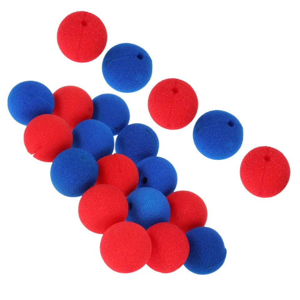 20 Pcs Clown Nose Prop Staff Joke Props Circus Theme Party Favors | eBay UK