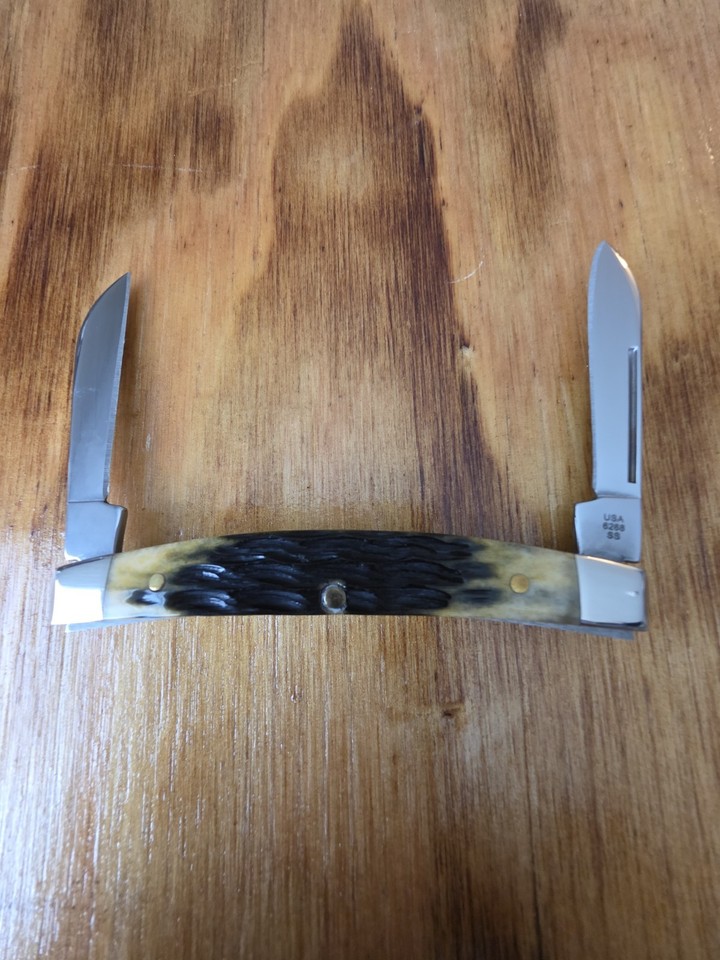 2023 CASE XX OLIVE BONE SMALL CONGRESS CO-OP FFA AND 4-H PROGRAM KNIFE ...