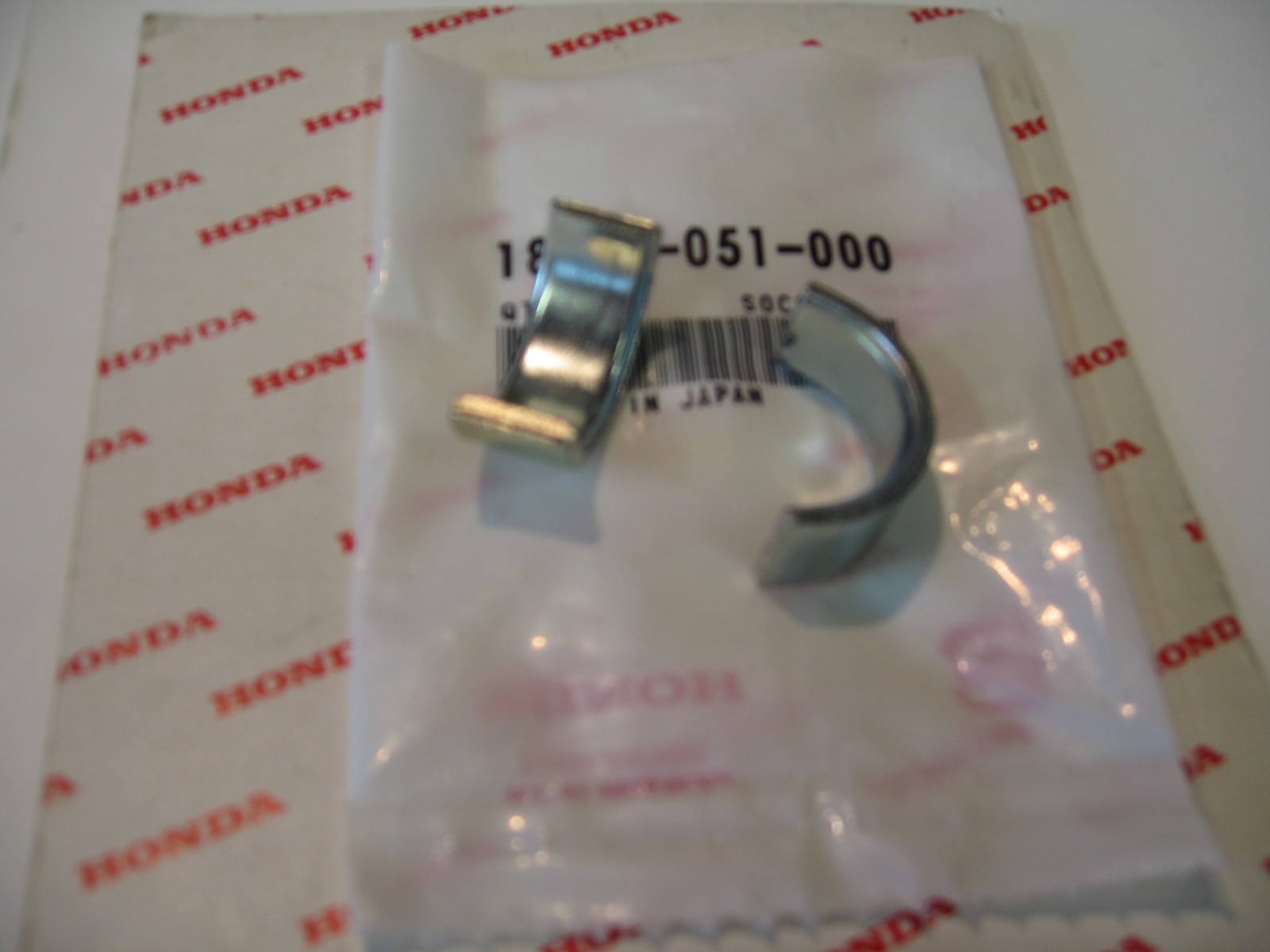 HONDA Z50R CT70 CT70H SL70 XL70 ATC70 TRX70 EXHAUST MUFFLER COLLARS OEM ...