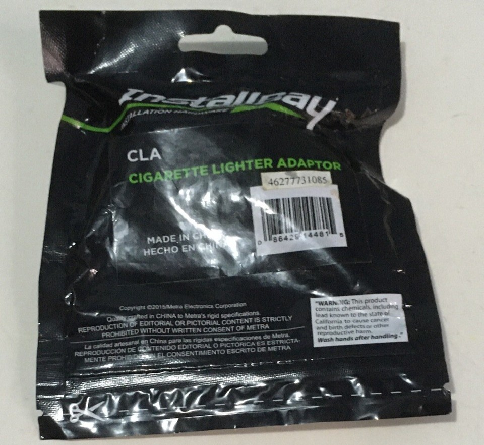Install Bay CLA High Quality Packaged Female Cigarette Lighter Adaptor ...