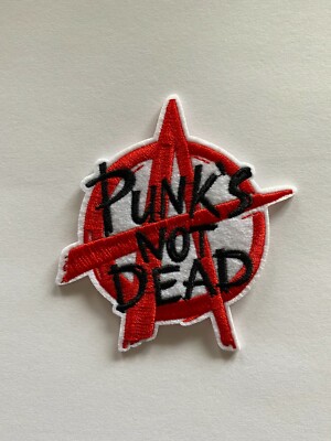 PUNK S NOT DEAD ANARCHY PATCH ECUSSON THERMOCOLLANT | eBay
