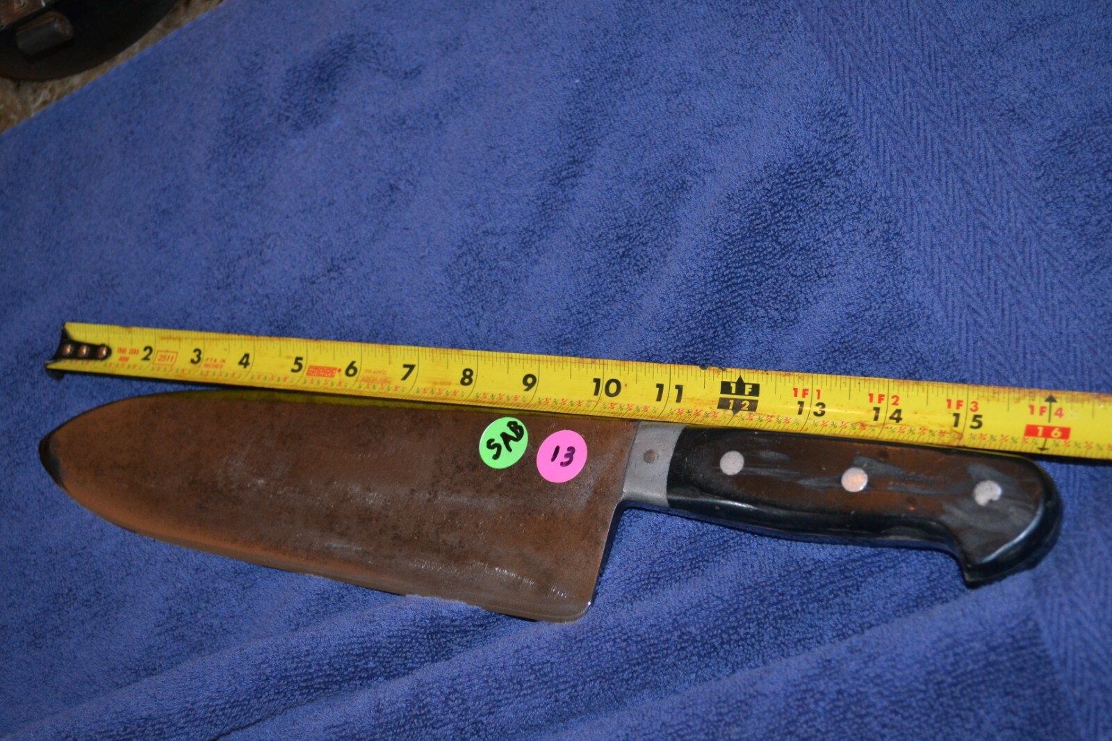 MEAT CLEAVER KNIFE VERY HEAVY THICK SPLINE SHARP | eBay
