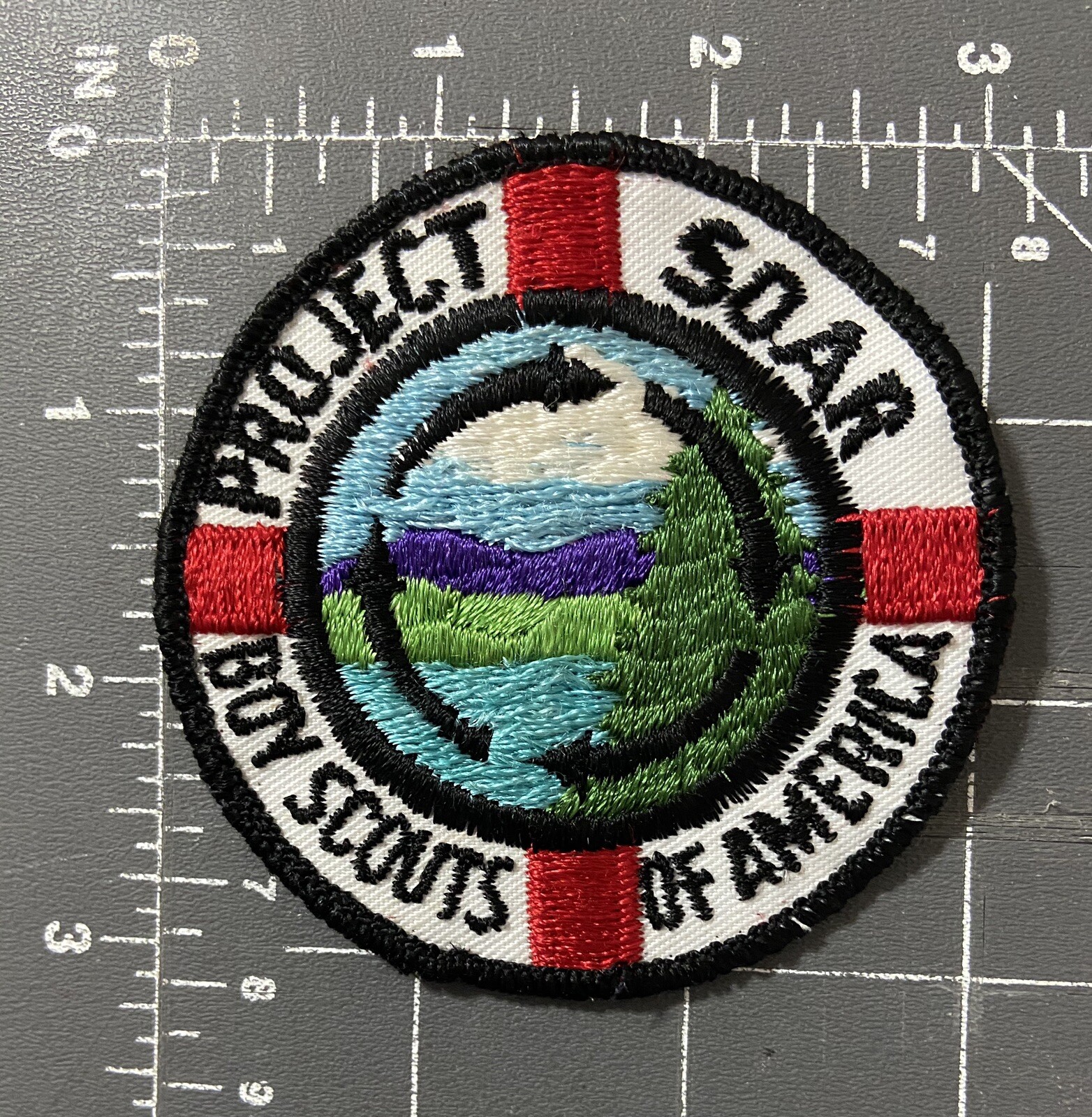 Vintage Boy Scouts of America BSA Project Soar Conservation Award Patch ...