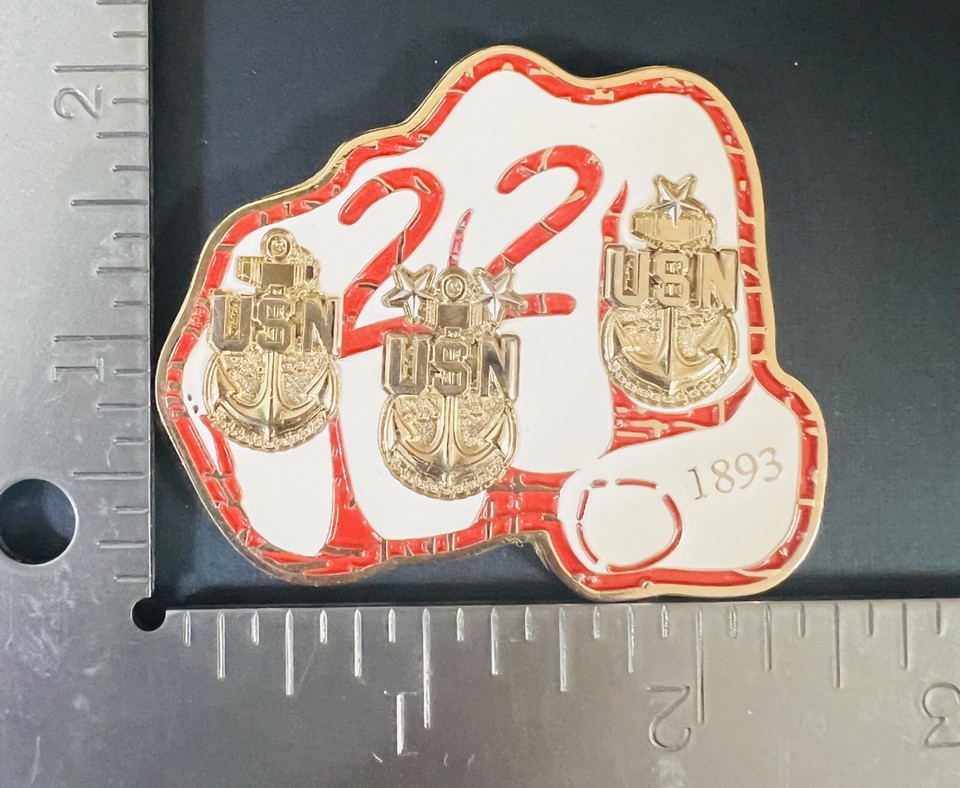 DESRON 22 NAVY CHIEF US NAVY CHALLENGE COIN | eBay
