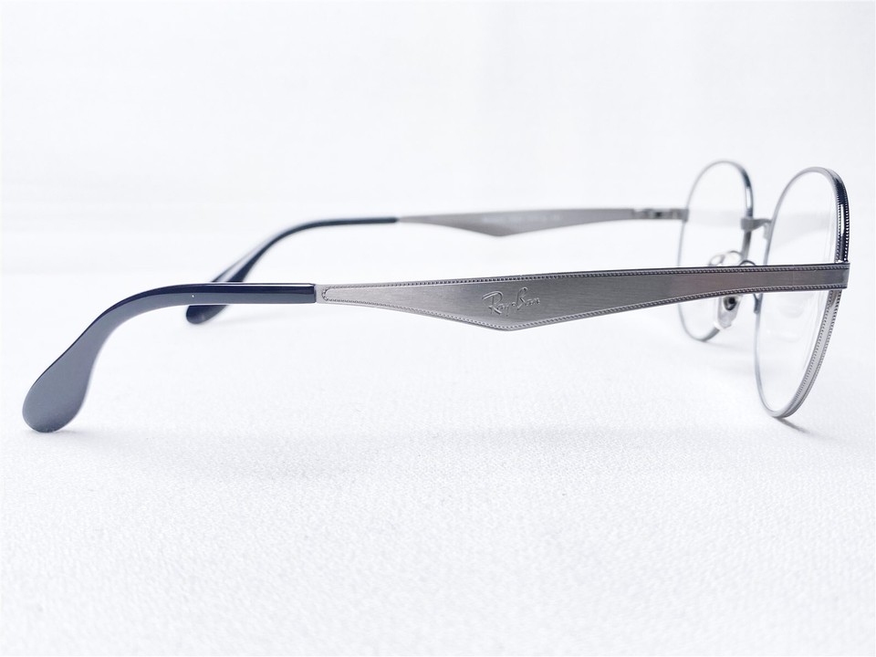 NEW Ray Ban RB6343 2553 Mens Gunmetal Square Modern Eyeglasses Frames ...