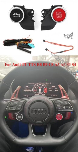 Start Stop Switch Keyless Push Button Engine For Audi A4 RS4 S4 A5 S5 ...