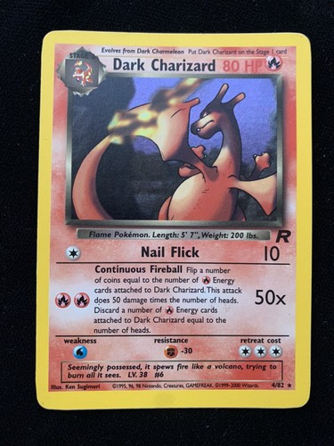 Dark Charizard 4/82 Team Rocket Holo-Nm /Mint Condition | eBay