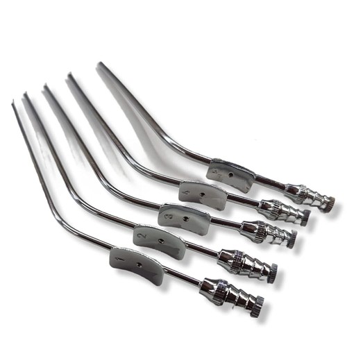 Mastoid Suction Tube Set of 5 ENT Neuro Surgical Instruments 1Mm to 3Mm ...