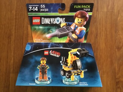 LEGO DIMENSIONS 71212 The Lego Movie Emmet Fun Pack NISB FREE SHIP ...