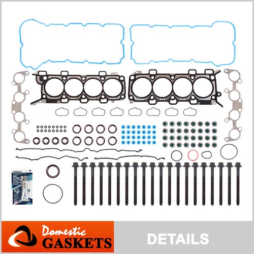 Head Gasket Set Bolts M11 fit 11-14 Ford F-150 Mustang GT 5.0L DOHC VIN ...
