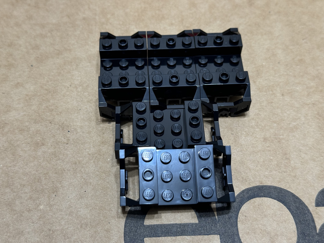 LEGO Parts - Black Train Wheel RC, Holder with Pin Slots - No 38339 ...