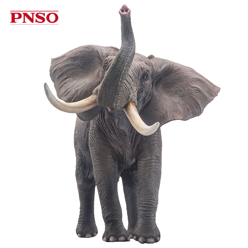 PNSO African Elephant wild life realistic large Model toy scientific ...