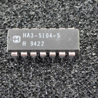ci HA3-5104-5 ~ ic HA3 5104-5 Integrated Circuit dip14 de Harris (TIRO2 ...