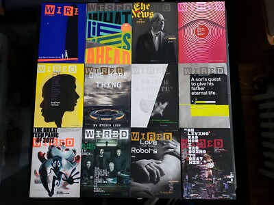 Wired Magazine 2017 lot of 12 Issues January throught December 2017 | eBay