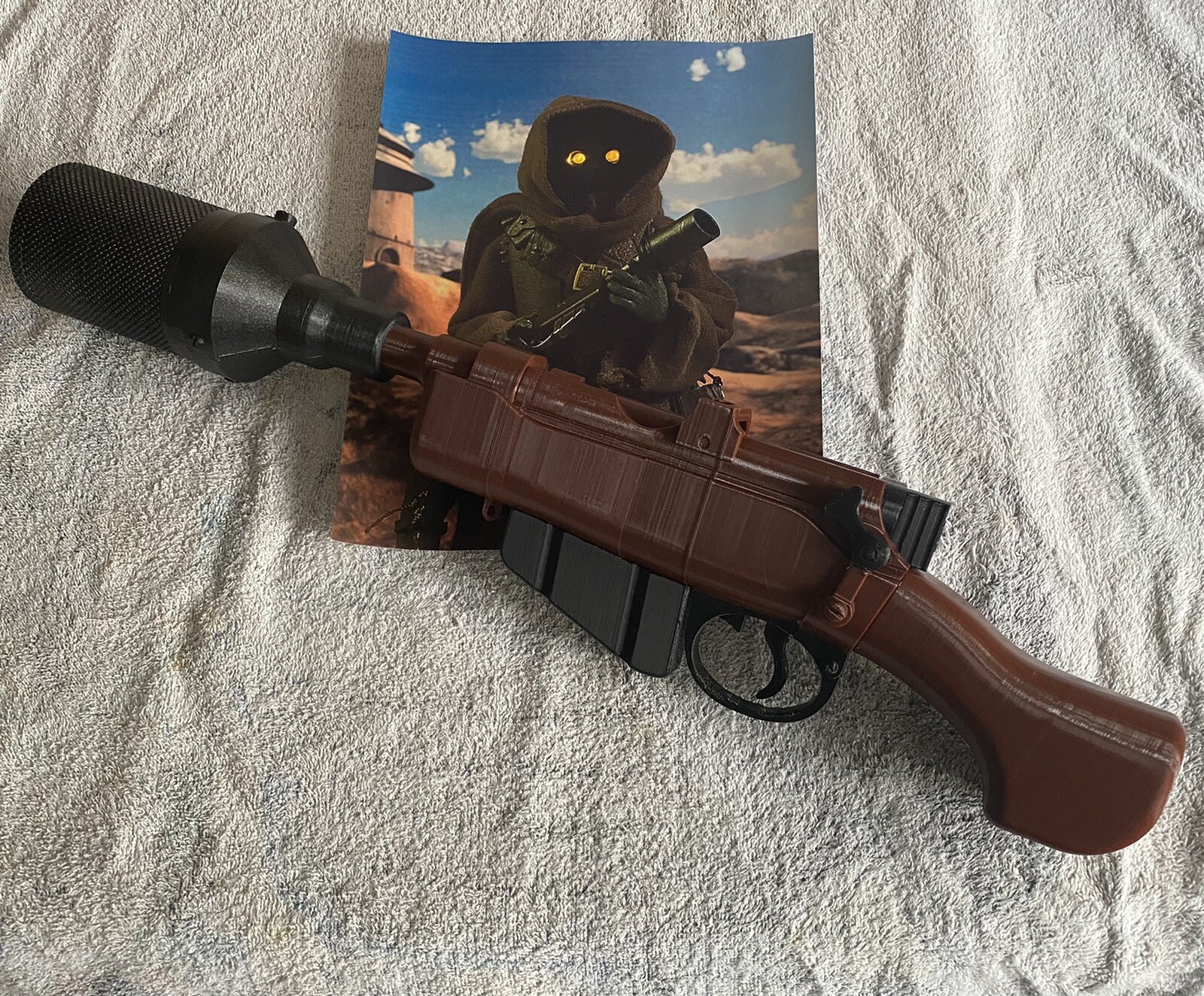 1:1 Scale - Jawa Gun/Rifle ION CA-87 Blaster 3D Printed Replica Cosplay ...