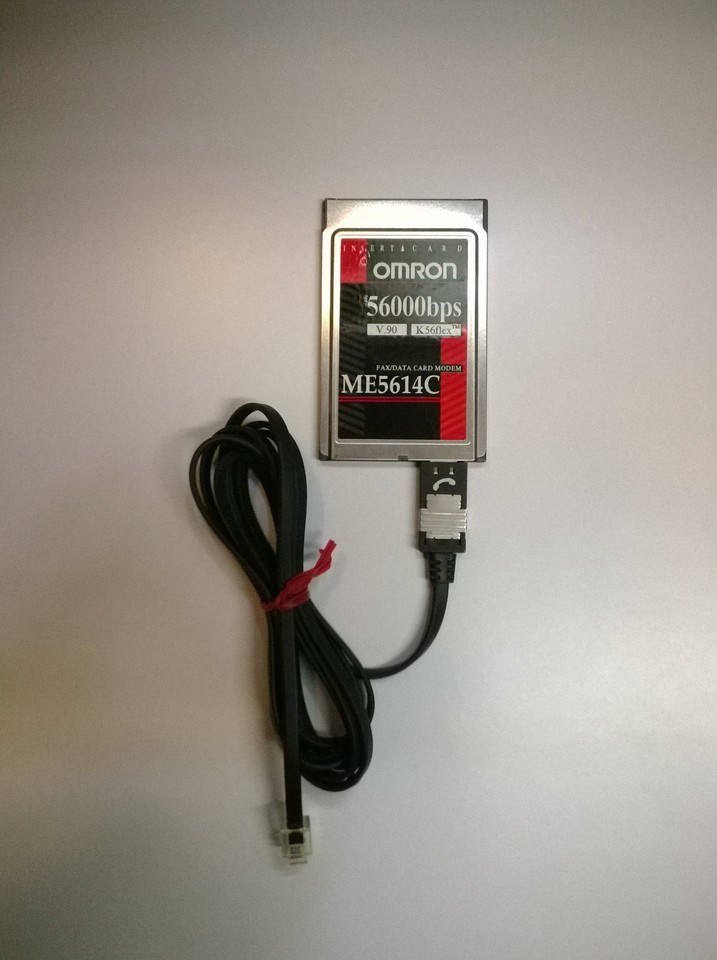PLC . OMRON ME5614C MODEM 56000bps v.90 k56flez | eBay