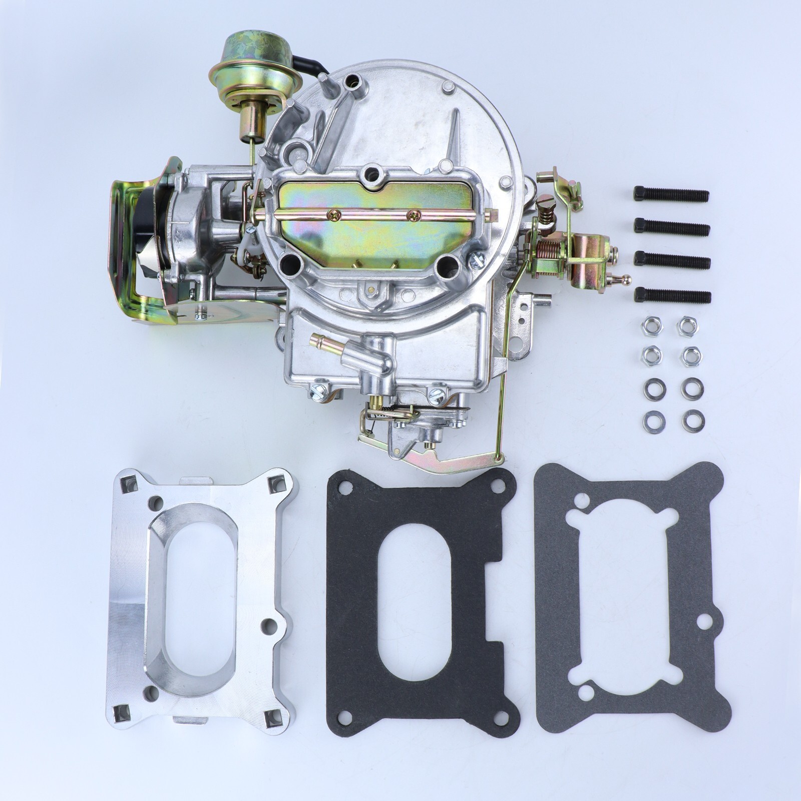 2100 Carburetor fits Ford with Adapter to Chevrolet GM TBI Intake ...