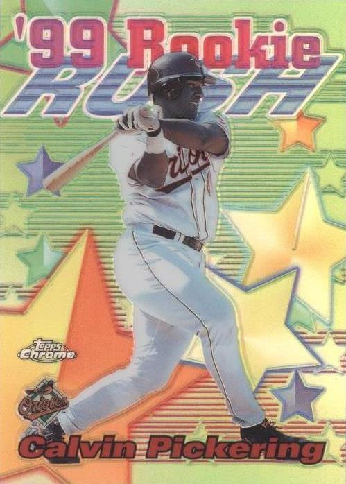 1999 Topps Chrome - All-Etch Calvin Pickering #AE16 Refractor for sale ...