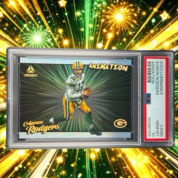 2023 Panini Luminance Animation Aaron Rodgers PSA 10 Case Hit SSP | eBay