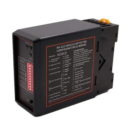 PD232 Dual Channel Vehicle Loop Detector Sensor for Access and Traffic Control | eBay Australia