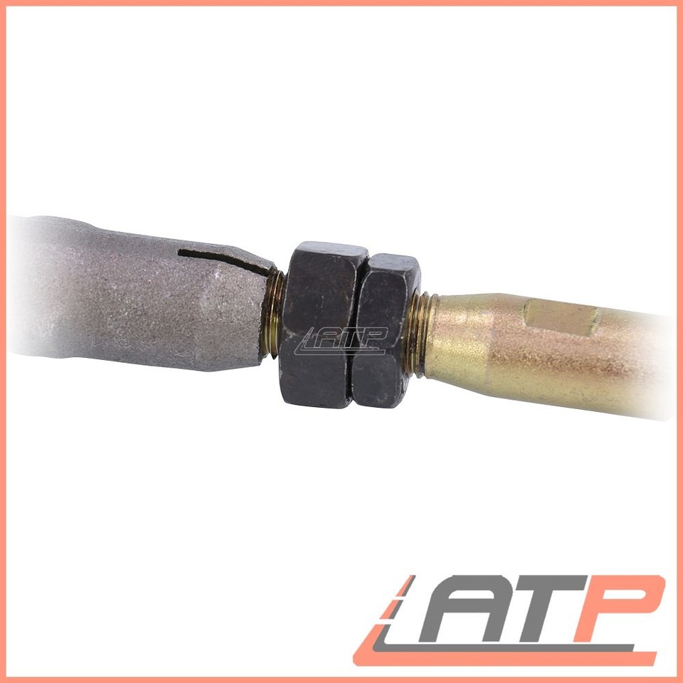2X TIE ROD TRACK LINK BAR +END ASSEMBLY +NUT FRONT AXLE LEFT+RIGHT SIDE ...
