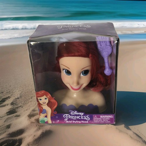Disney Princess The Little Mermaid Ariel Styling Head with Hair Brush ...