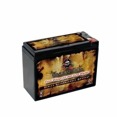 12V 10.5AH SLA Rechargeable Battery for Currie eZip 400, E-400, E400 ...