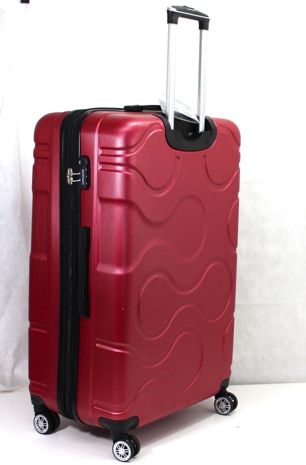 XL Large Suitcase 4 Wheel MEDIUM Lightweight ABS Hard Shell Luggage ...