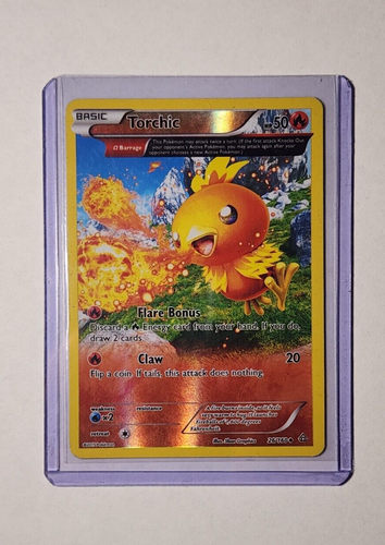 Torchic 26/160 Primal Clash Full Art Reverse Holo Pokemon Card | eBay