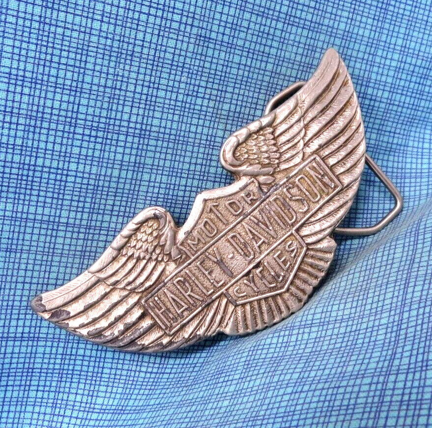 Harley Davidson Winged Shield Belt Buckle Motorcycle … - Gem