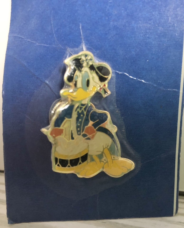 NIP 1989 Disney World Donald Duck Yankee Doodle Dandy Pin Drummer ...