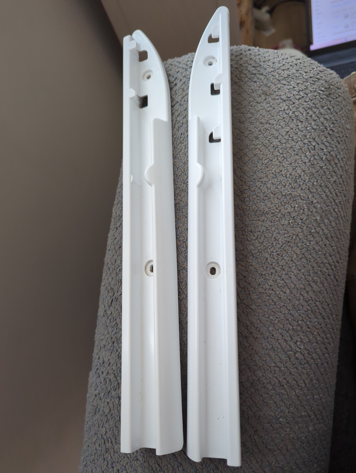 GE Refrigerator Freezer Bin Glide Set (Left+Right) Part # WR72X10134 ...