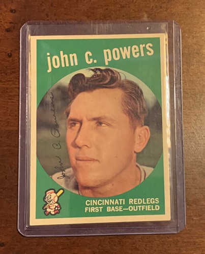 1959 Topps John C. Powers #489 Cincinnati Redlegs | eBay