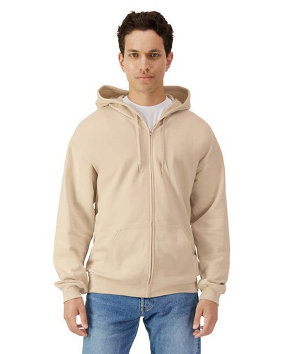 Gildan SF600 Unisex Softstyle Fleece Hooded Sweatshirt | eBay