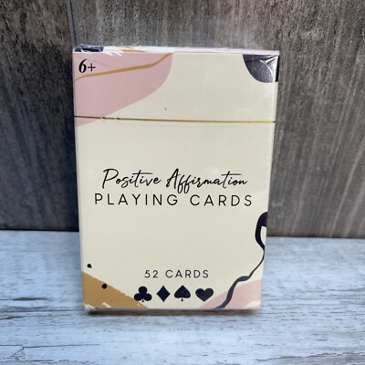 New Sealed- Playing Card Deck Of 52 - Positive Affirmation | eBay