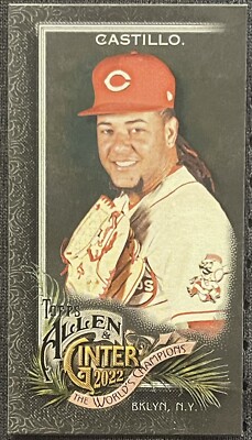 Luis Castillo 2022 Topps Allen And Ginter X Mini #167 Cincinnati Reds ...