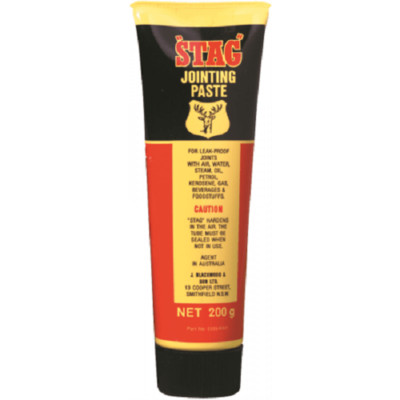 Stag JOINTING PASTE 200g Tube, Semi-Liquid, Leak Proof, High Or Low ...