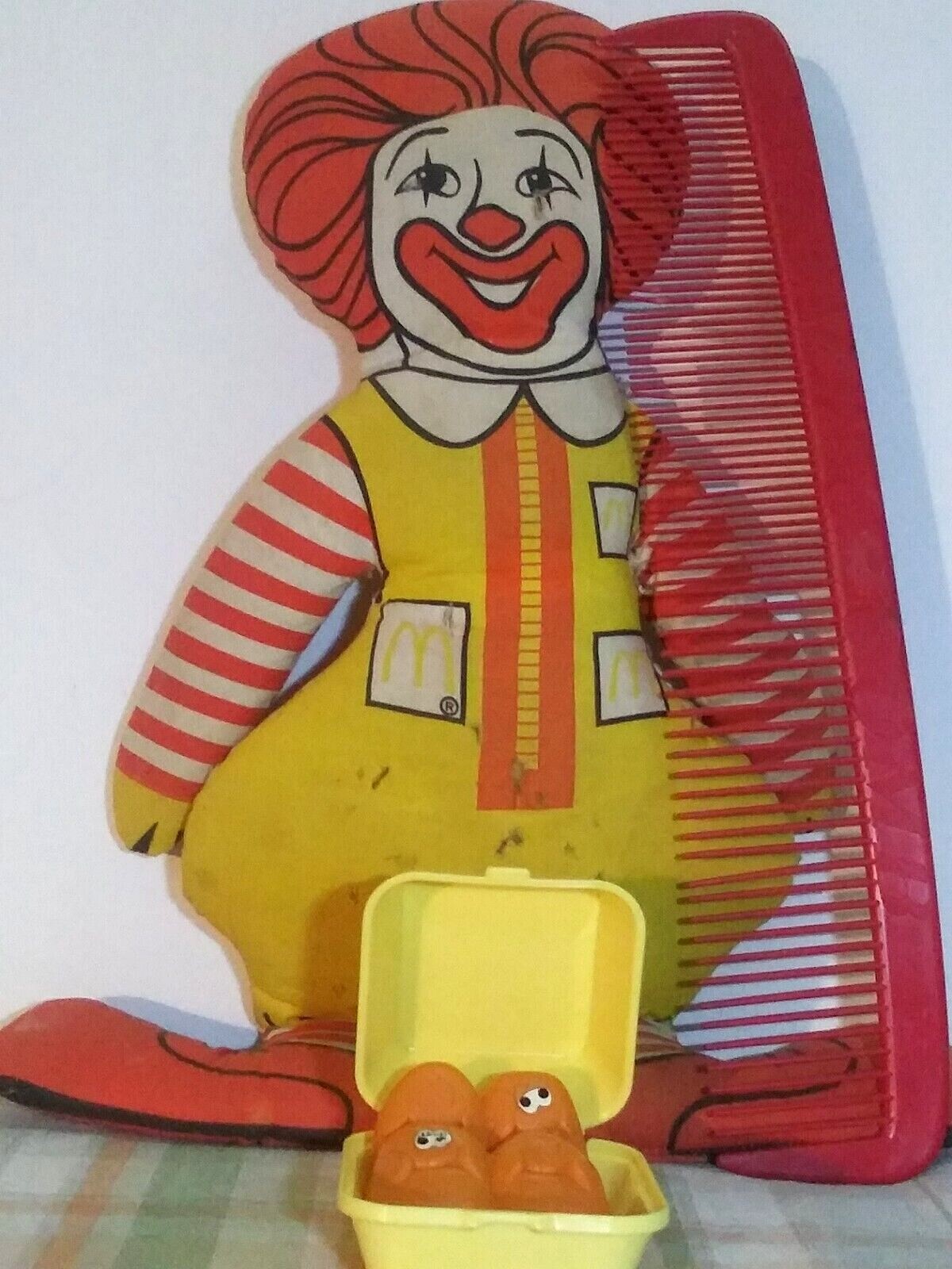 RED 14" JUMBO COMB Joke giant Gag Ronald McDonald Clo… - Gem