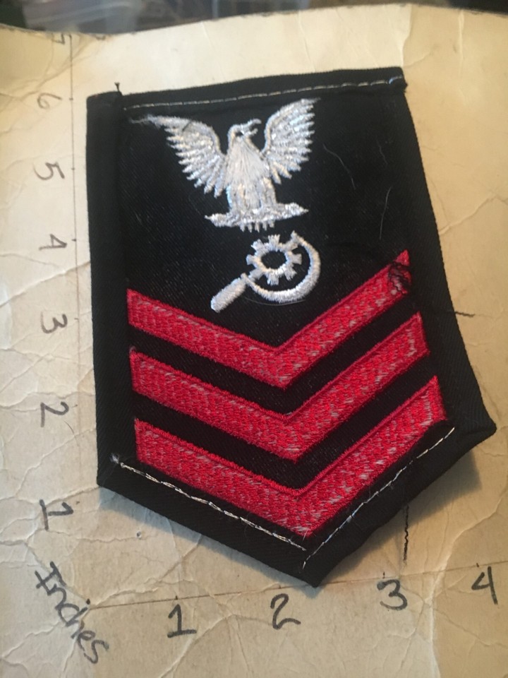 USN Rate Machinery Repairman 1st Class Petty Officer Patch 6/14/25 | eBay