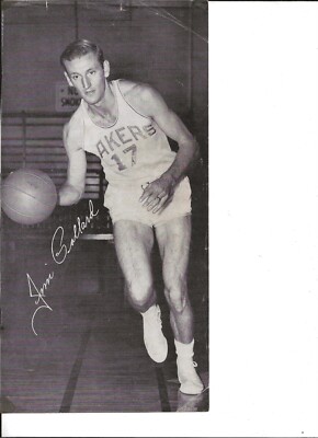 Jim Pollard Minneapolis Lakers magazine photo from program | eBay