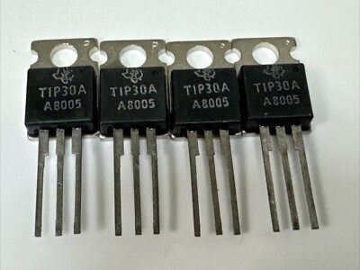TIP30A / TRANSISTOR / TO220 / 4 PIECES - Texas Instruments Parts OEM | eBay