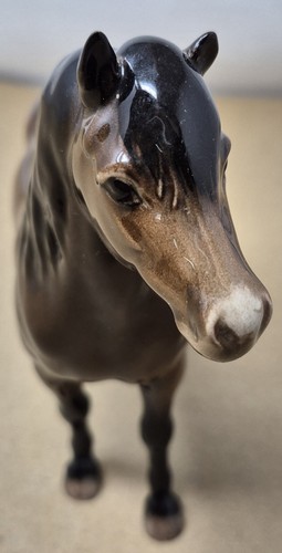 Beswick Exmoor Pony Heatherman Rare Vintage Bay Brown Gloss Model No ...