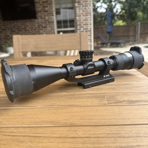 Nikon P-223 3-9X40 BDC 600 Reticle Black Matte Rifle Scope PR31 M223 ...